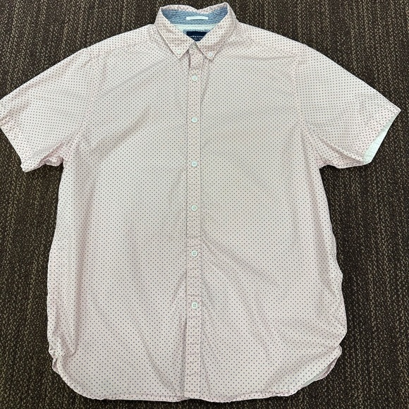 Denim & Flower | Shirts | Denim Flower Pink Polo | Poshmark